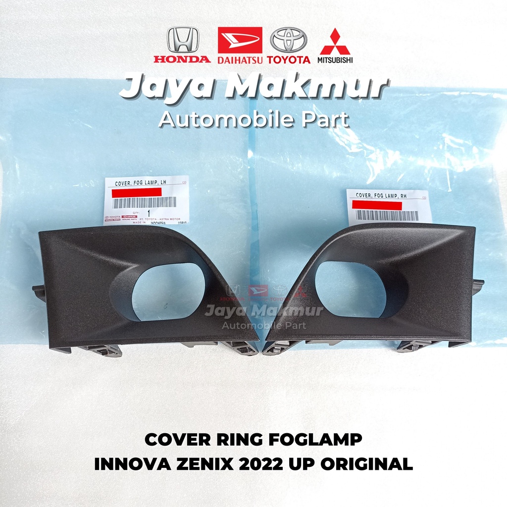 Jual Cover Tutup Ring Foglamp Innova Zenix 2022 up Original | Shopee ...