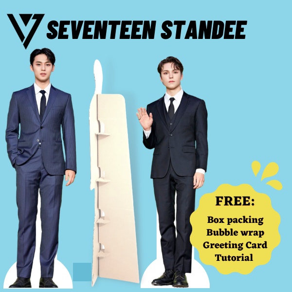 Jual STANDEE SEVENTEEN REAL SIZE / STANDEE KPOP / YOURSTANDEE | Shopee ...