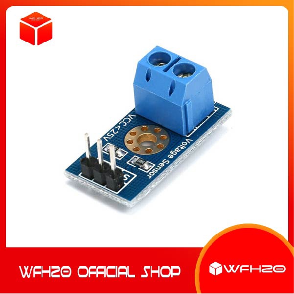 Jual DC Voltage Sensor Module Sensor Tegangan 0V ~ 25V | Shopee Indonesia
