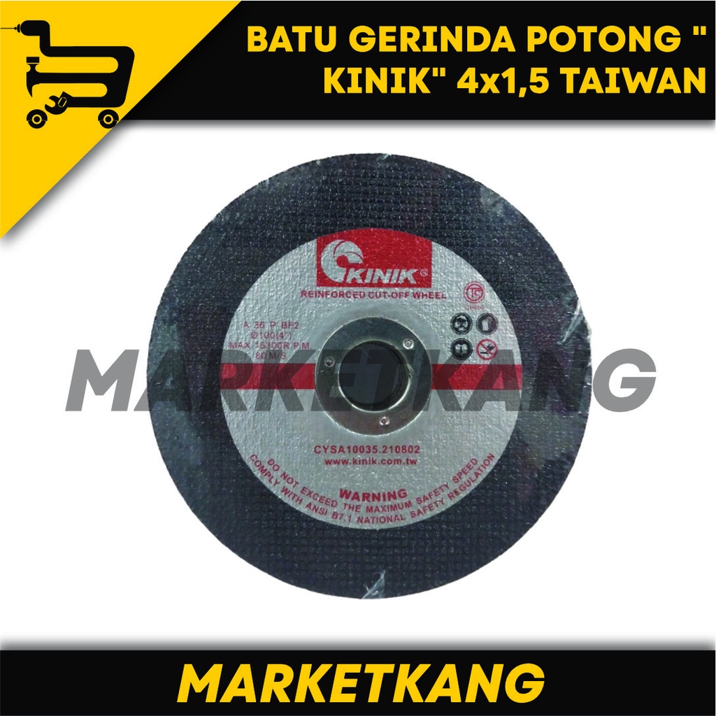 Jual BATU GERINDA POTONG "KINIK" 4x1,5 TAIWAN (PER-BIJI) | Shopee Indonesia