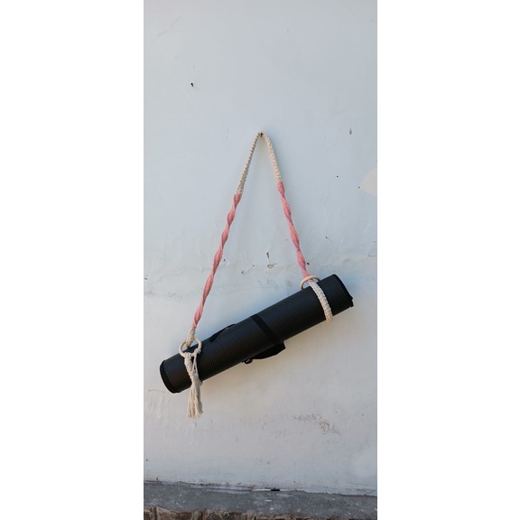 Jual READY STOK) macrame yoga strap/ Strap matras olahraga/tali tas ...
