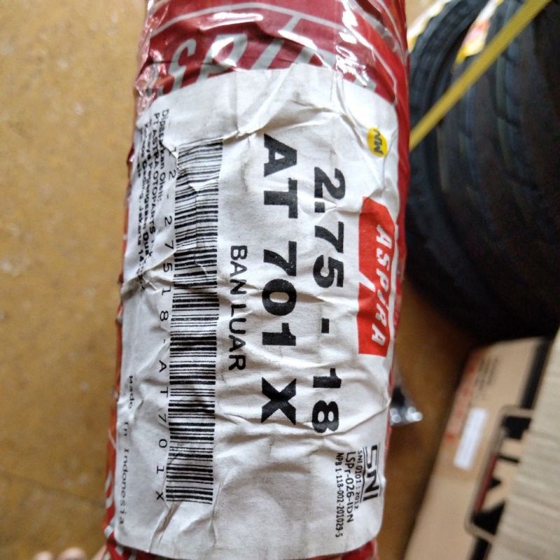 Jual BAN ASPIRA AT701X TUBETYPE (225 - 250 - 275 - 300-17 & 18) RING 17 DAN 18 TT AT 701 701X ...
