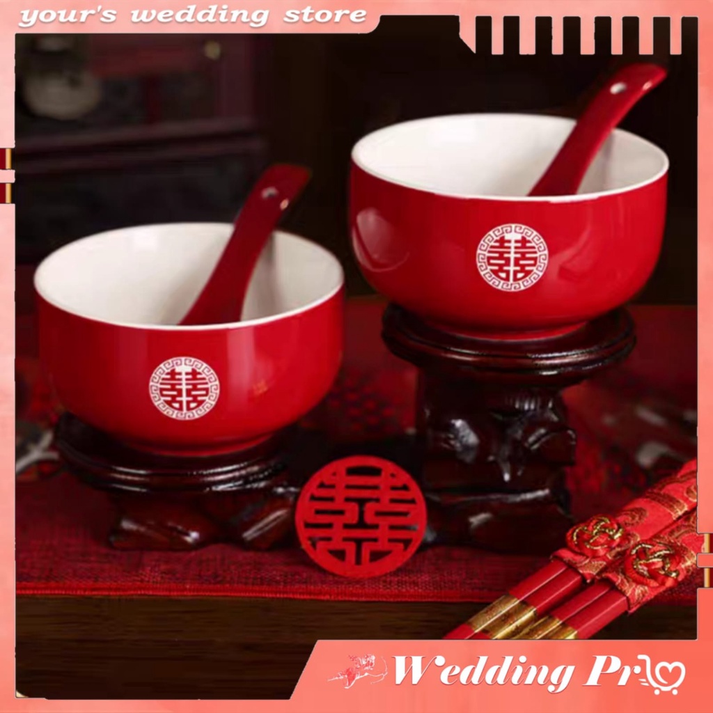 Jual Mangkuk Sangjit / Mangkuk Chinese Wedding / Mangkok Set Sangjit ...