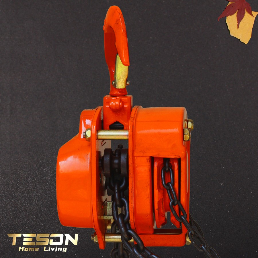 Jual Teson Chain Block 1 Ton x 7 Meter Takel Katrol Hoist Chainblock ...