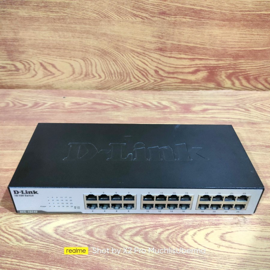 Jual switch hub 24 port D-Link Des 1024d metal - DLINK 24port ethernet | Shopee Indonesia