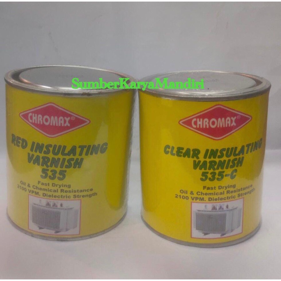 Jual Chromax Red/Clear Insulating Varnish (1000ML) | Shopee Indonesia