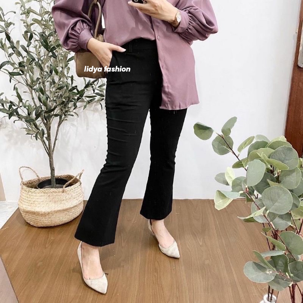 Jual Cutbray Basic Pants Premium - Celana Cutbray Bahan Katun Twill ...
