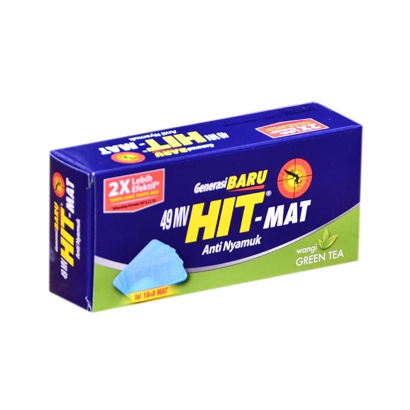Jual HIT Mat Refil 18+6/48+6 Obat Nyamuk Elektrik Pembasmi Nyamuk ...