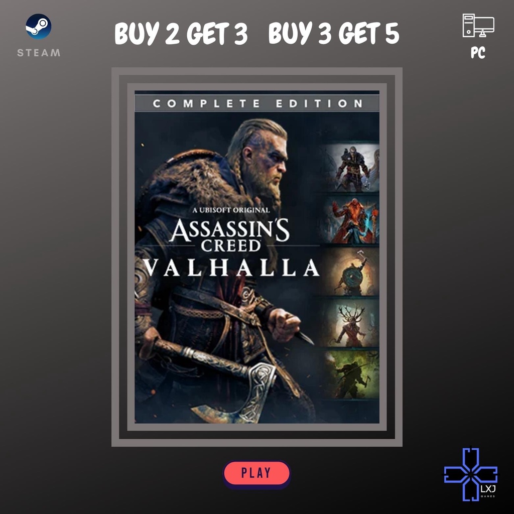 Jual Assasin Creed Valhalla Complete Edition PC Original - DL/Download ...