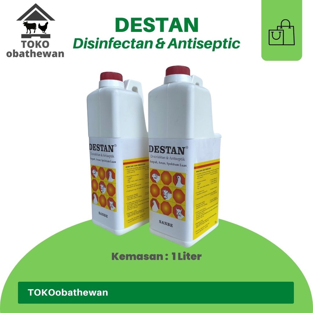 Jual DESTAN 1 liter | Destan Desinfektan - Antiseptik dan Desinfektan ...