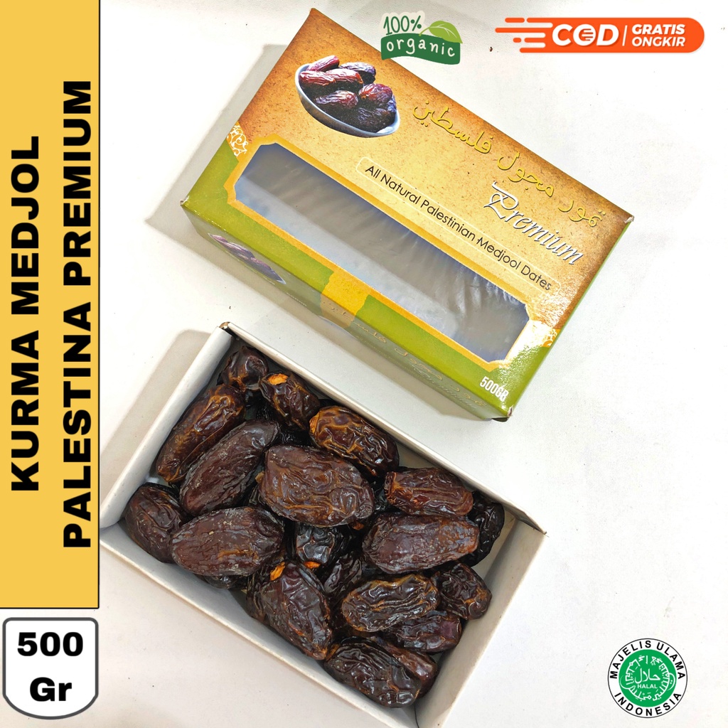 Jual Kurma Medjool Palestine 500gr / Kurma Medjool Fresh Dates / Kurma ...