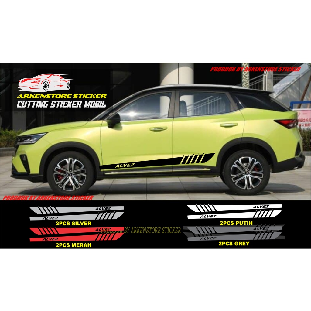 Jual sticker mobil wuling alvez cutting sticker mobil alvez terbaru ...