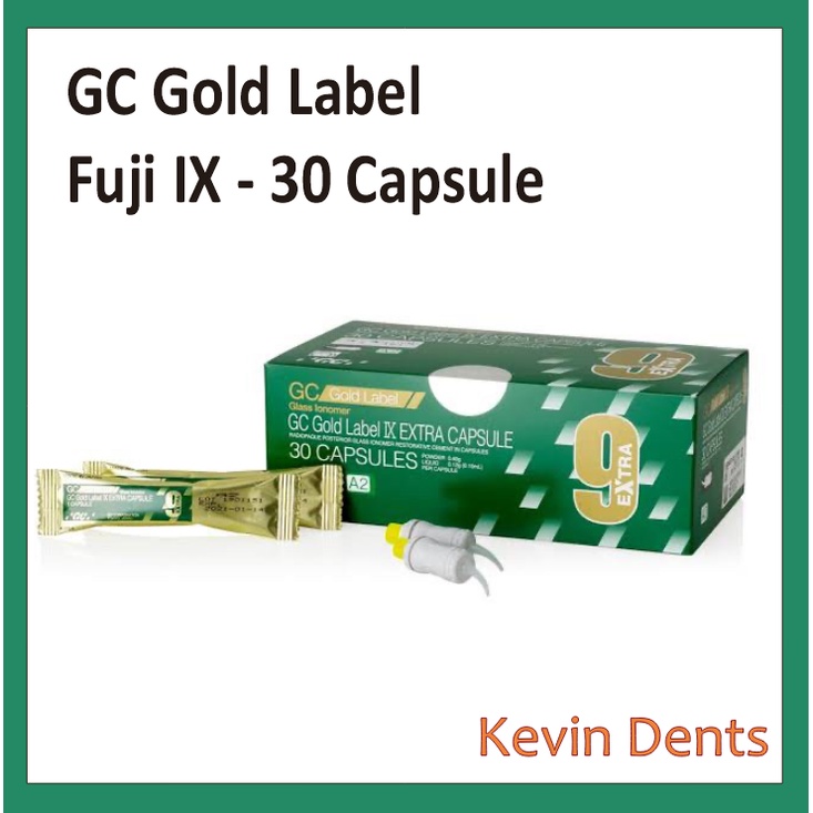 Jual GC Gold Label Fuji IX Extra Capsule 30 GIC Ionomer Fuji 9 | Shopee Indonesia