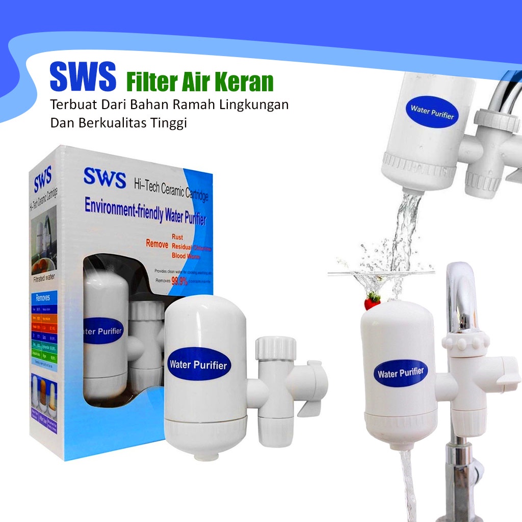 Jual OJIO - Filter Air Purifier Keramik SWS Hi Tech Cartridge ...