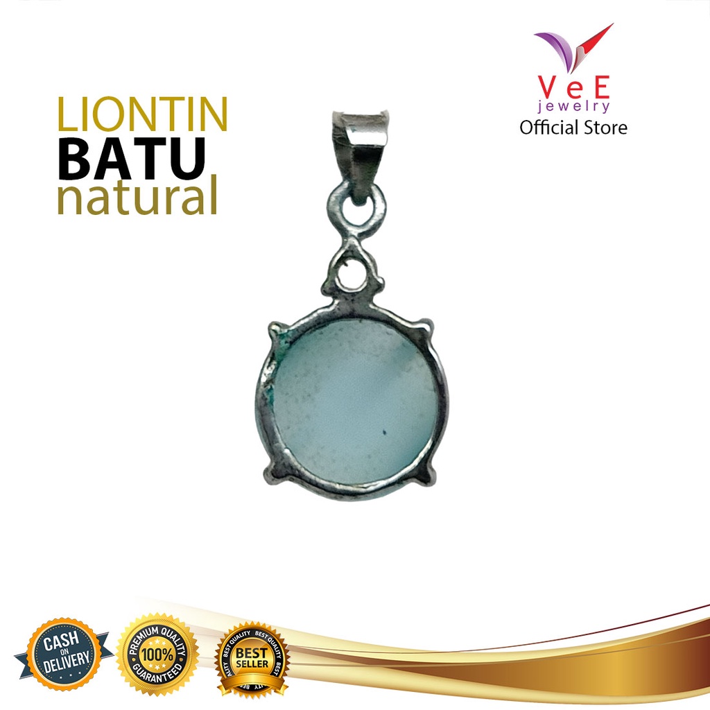 Jual Liontin Batu Giok Mata Kucing Asli Cina Bulat - VeE Liontin Terapi ...