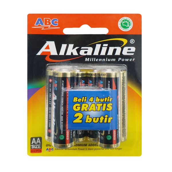 Jual ABC MILENIUM AA4 - BATERAI | Shopee Indonesia