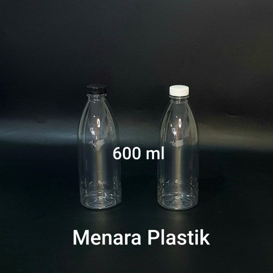 Jual BOTOL PLASTIK 600ML PET TEBAL | Shopee Indonesia