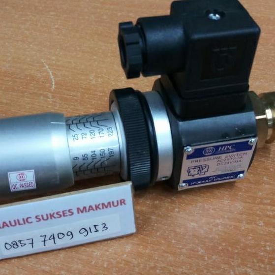 Jual Praba - Pressure Switch Hydraulic Jcs-02-N G-1/4"-210Bar Hpc | Shopee Indonesia