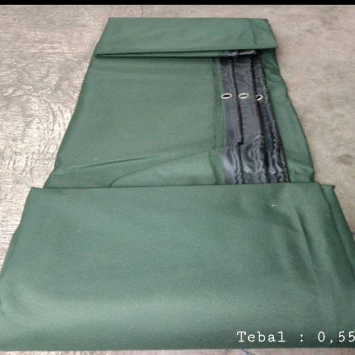 Jual terpal kain CV tentara ukuran 4x4 bahan super tebal lapis kain ...