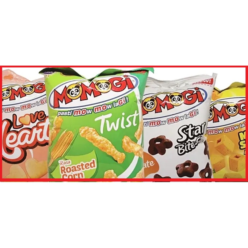 Jual Momogi Mini Stick|Love heart keju | twist roasted corn| star bit ...