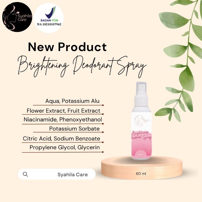 Jual DEODORANT SPRAY SYAHILA CARE / DEOSPRAY SYAHILA CARE | Shopee ...