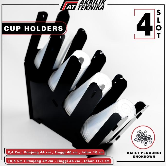 Jual Rak / Rack / Dispenser / Organizer Paper Cup Medium 9.4 Cm ...