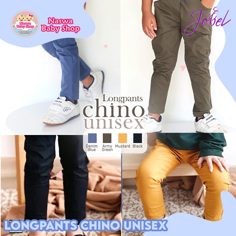 Jual Kazel Jobel Long Pants Chino Unisex | Shopee Indonesia