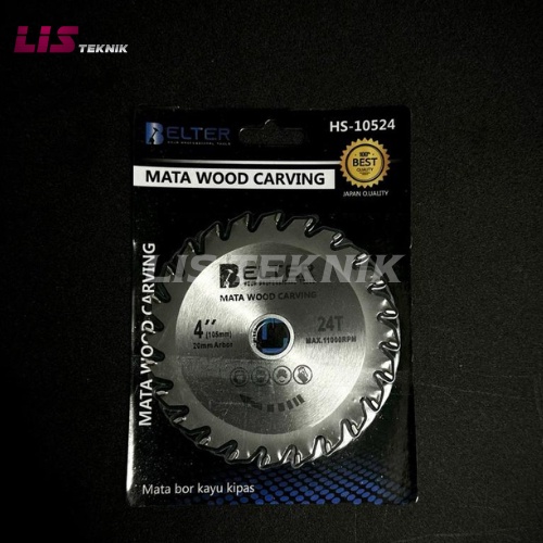 Jual Mata Circle / Circular Saw Blade / Mata Potong Kayu 4" 24T mata ...