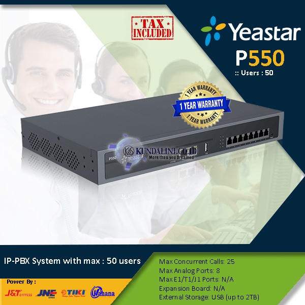 Jual Yeastar P550 - IPPBX Phone System Max 50 User [Basic] | Shopee Indonesia