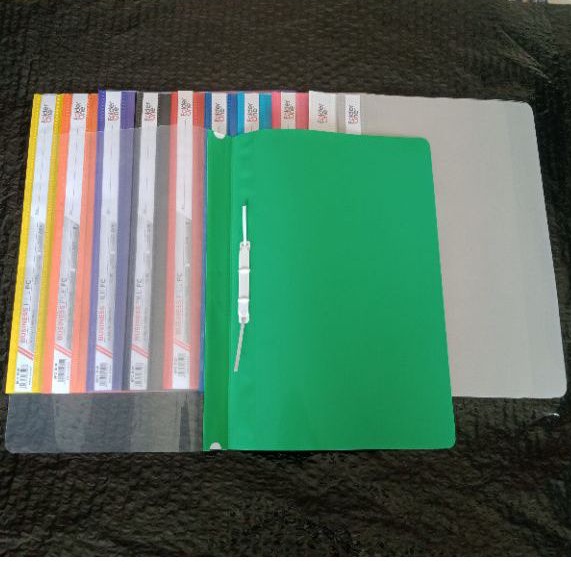 Jual business file map palstik folio folder one (1pcs) polos tanpa ...