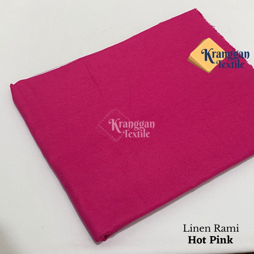 Jual Bahan Kain Linen Rami Katun Premium Lebar 150cm | Shopee Indonesia