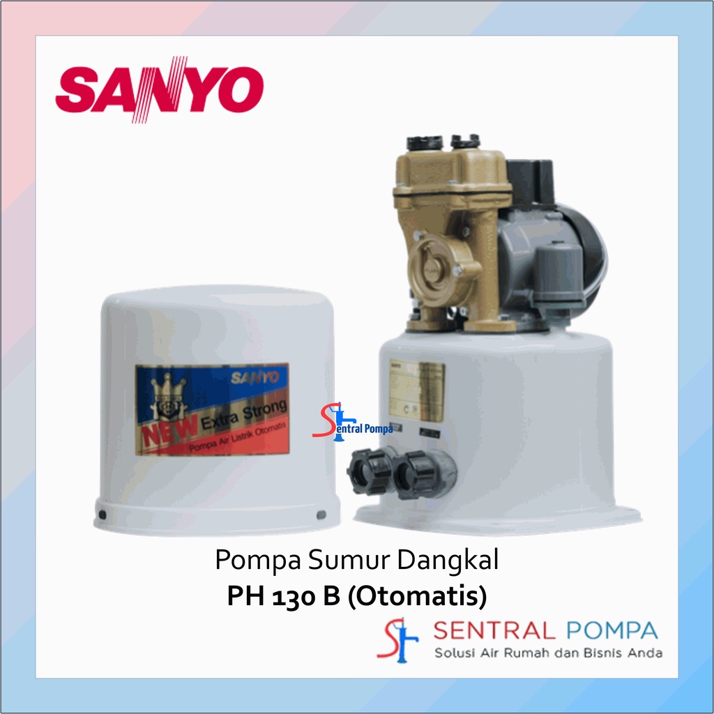 Jual Pompa Air Sanyo PH 130 B | Sentral Pompa | Shopee Indonesia