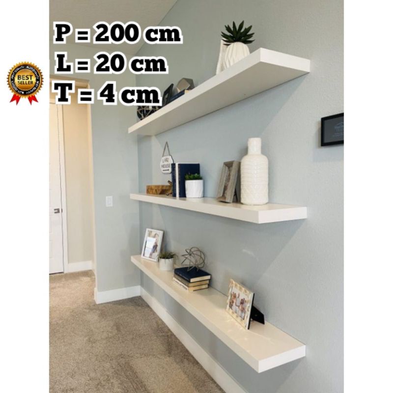 Jual RAK AMBALAN DINDING MINIMALIS PAPAN AMBALAN KAYU TEMPEL DINDING ...