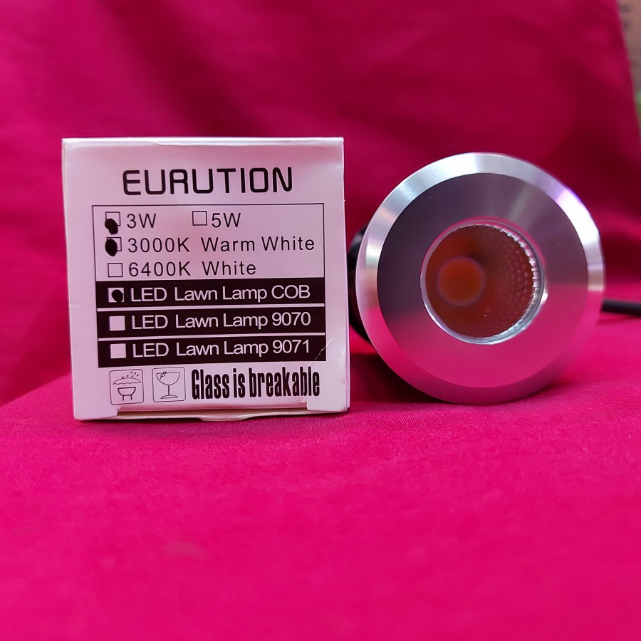 Jual Lampu Lantai Sorot COB LED 3w IP65 Eurution (11678) | Shopee Indonesia