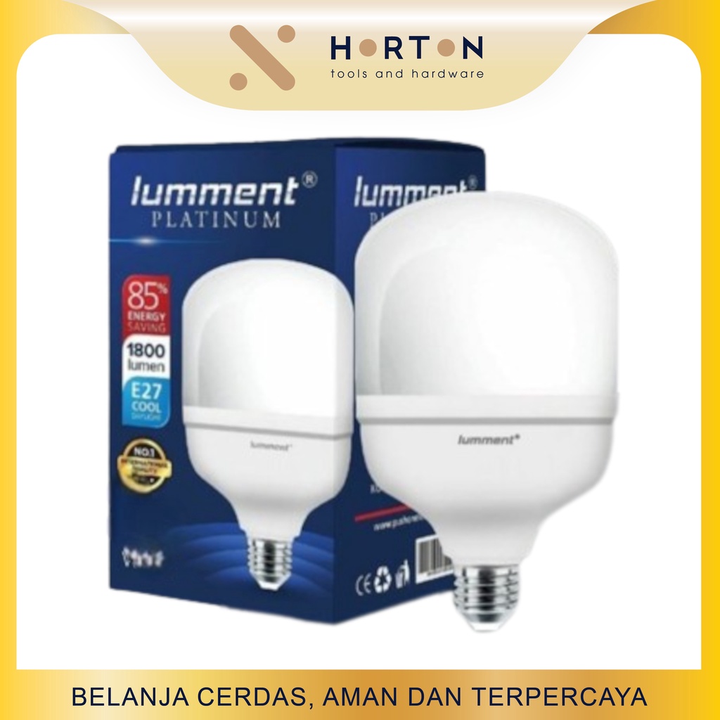 Jual Balon Lampu Led Jumbo / Bohlam Lampu Platinum 30 40 50 60 Watt ...