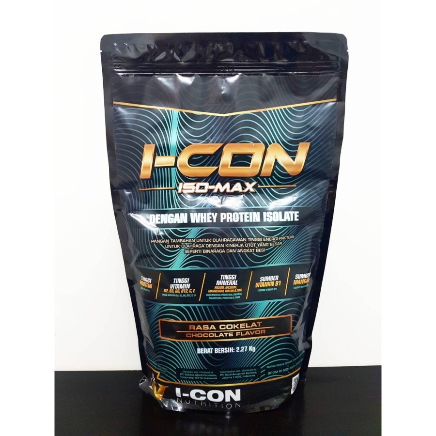 Jual I-Con Iso Max 5 lbs Nutrition whey protein isolate icon isomax ...