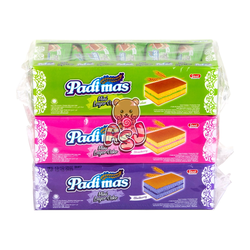Jual PADIMAS MINI LAYER CAKE ISI 24 X 10 GR | Shopee Indonesia