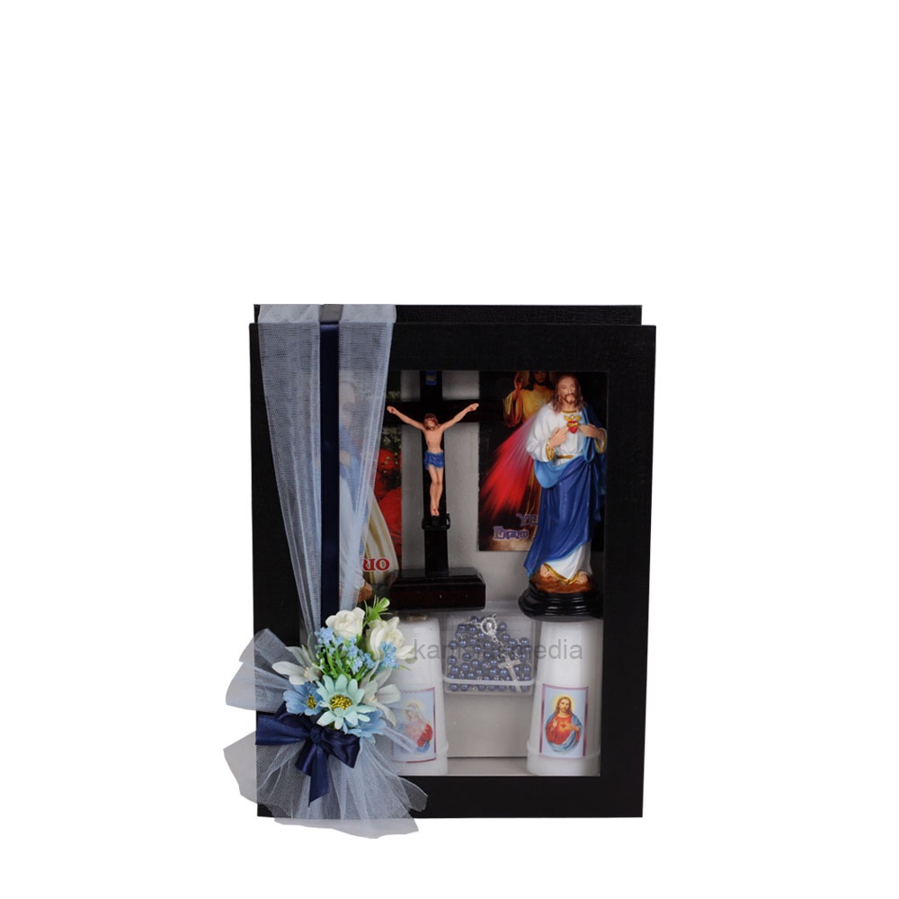 Jual Hampers Rohani Set Doa Katolik (8 in 1) + Packing kayu | Shopee ...