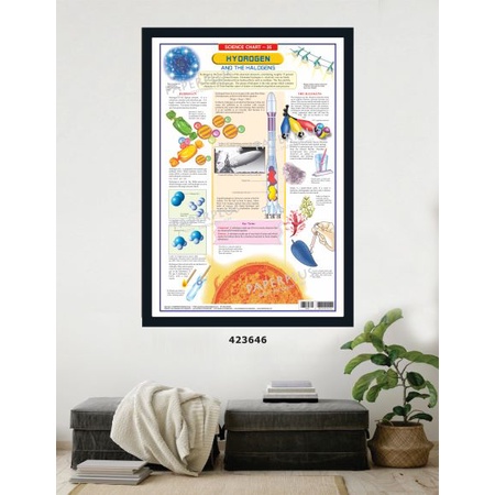 Jual Poster Pendidikan / Poster Science / Hydrogen and Halogens / 272 ...