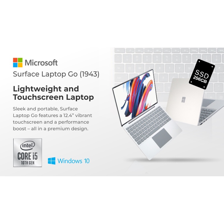 Jual Microsoft Surface Laptop Go 1943 I5 1035g1 4gb 512gb Ssd Win 10