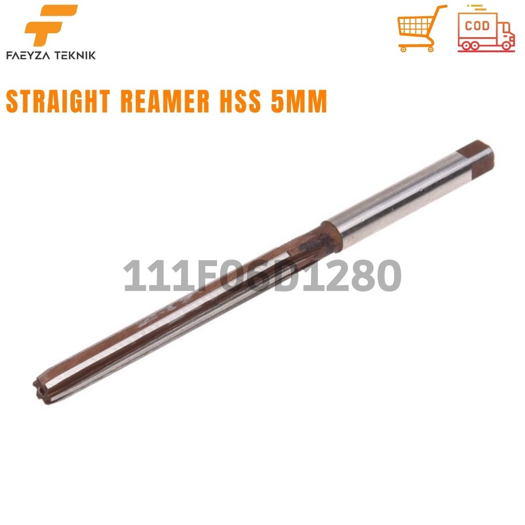 Jual Reamer Hss 5mm Bukan Carbide Cocok Untuk Lubang Klep Motor Batang ...