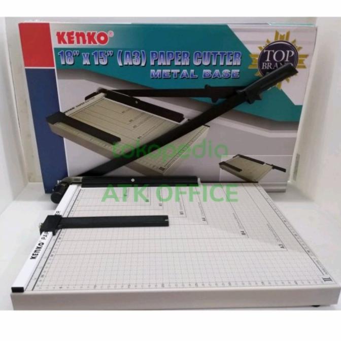 Jual Alat pemotong kertas A3 kenko Paper Cutter Kenko A3 | Shopee Indonesia