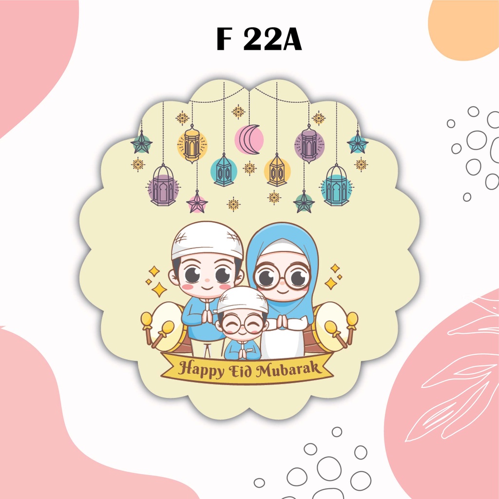 Jual Artomaringi Stiker Idul Fitri/Stiker Lebaran/Stiker Ucapan Hari ...