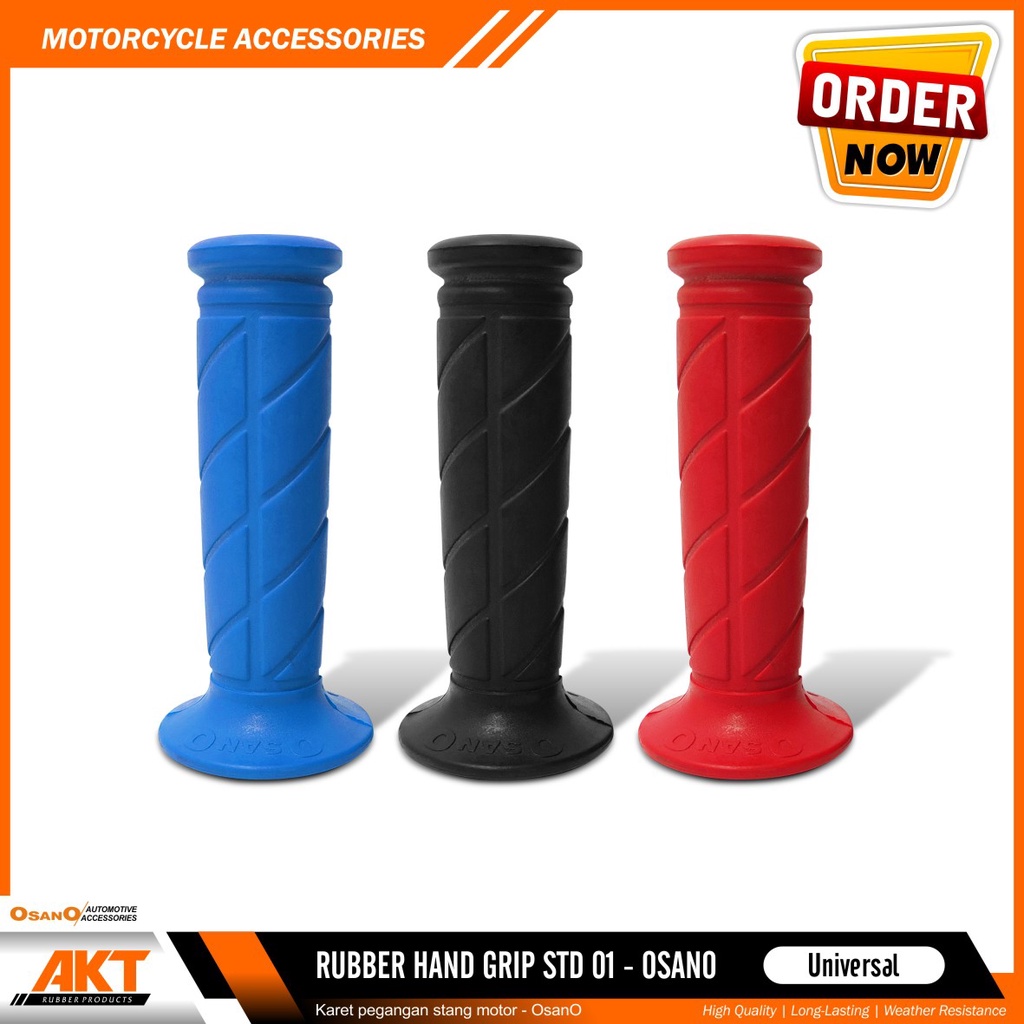 Jual Karet Stang Motor Universal / Rubber Hand Grip STD 01 (Universal ...