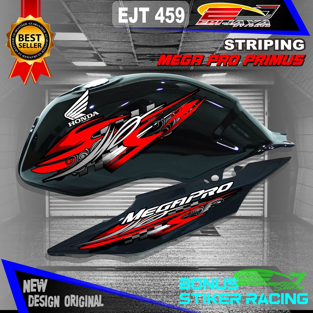 Jual TERBARU STRIPING MEGAPRO PRIMUS VARIASI HOLOGRAM STIKER MOTOR MP ...