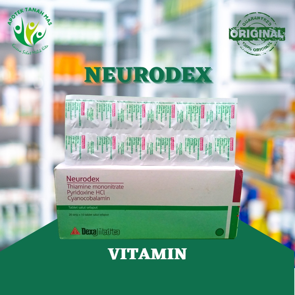 Jual Neurodex Vitamin Kram Kebas Pegal Mual | Shopee Indonesia