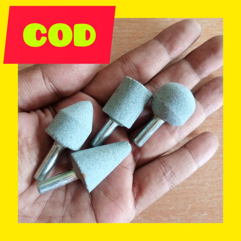 Jual Mata Bor Asah as 6mm Gerinda poles Mata Bor Batu Asah Mata Bor ...