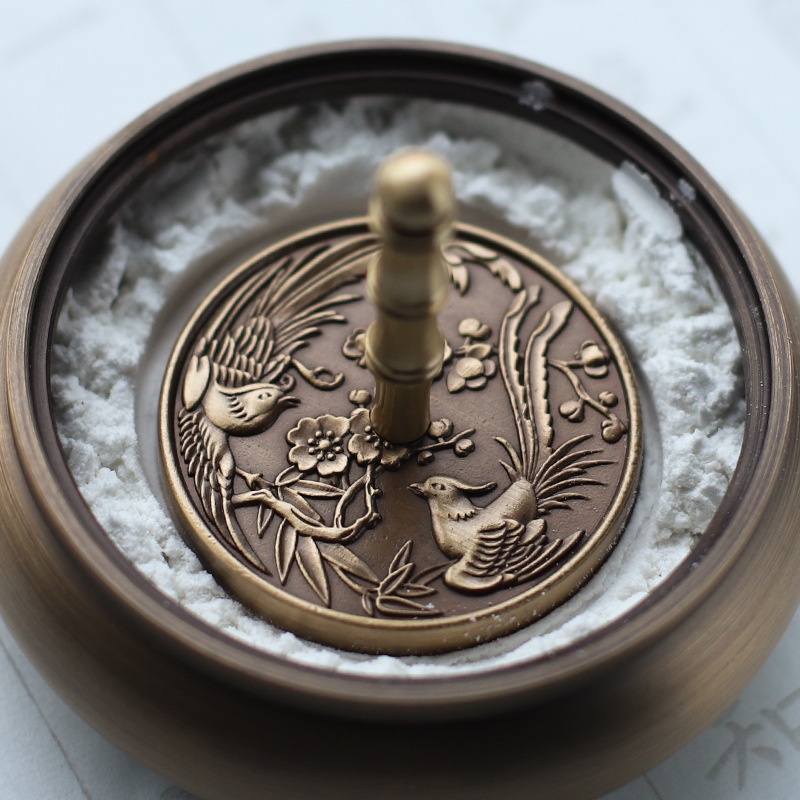 Jual Perata Abu Pasir Merak Tembaga Kuningan Tempat Dupa untuk Cetakan ...