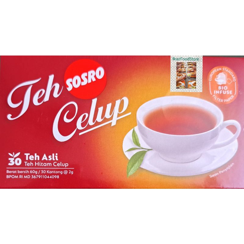 Jual Teh celup Sosro 30's | Shopee Indonesia