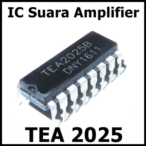 Jual IC TEA2025B IC POWER AUDIO TEA 2025 B stok tersedia | Shopee Indonesia
